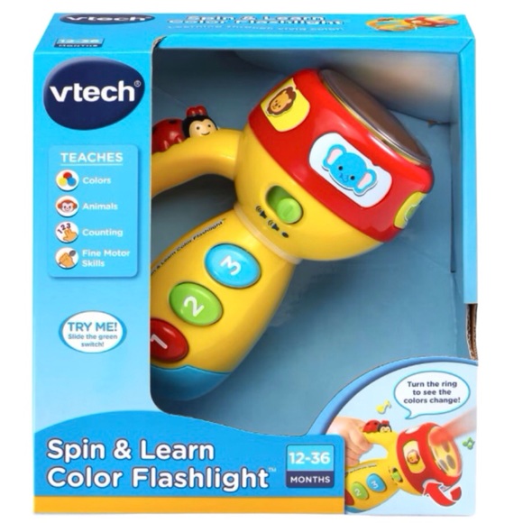 Vtech | Toys | Vtech Spin Learn Color Flashlight | Poshmark